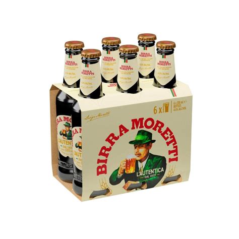 Buy Moretti Italian Bottle 330ml 6 Pack Coles
