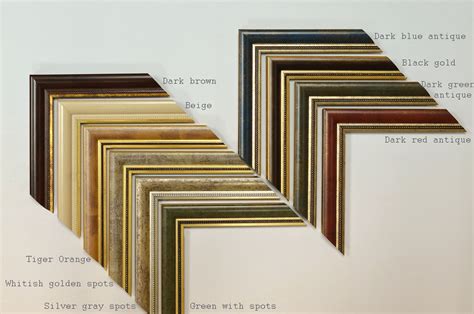 Photo Frames Complete With Passepartout Mat For Wall Etsy