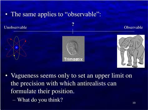 Ppt The Observable Unobservable Distinction Powerpoint Presentation