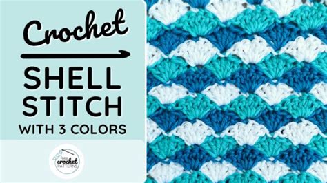 How To Crochet The Shell Stitch · Free Crochet Patterns