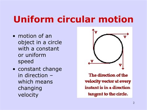 Ppt Uniform Circular Motion Powerpoint Presentation Free Download