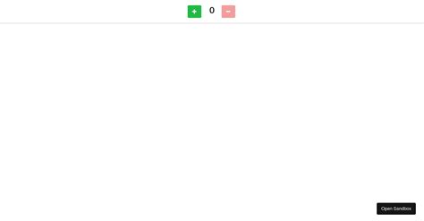 Usestate Count App Codesandbox