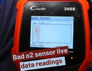 How To Read Bad O Sensor Live Data Readings With An OBD Scanner