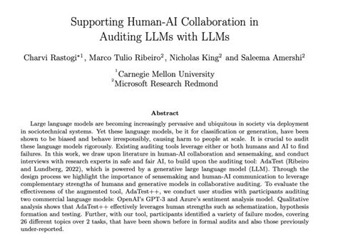 Ahsen Khaliq On Linkedin Supporting Human Ai Collaboration In Auditing