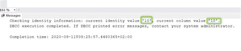 Guide To Resetting Identity Column Values In Sql Server Using Dbcc