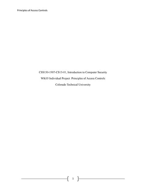 Assignment 5 CSS150 1907 CS13 01 Introduction To Computer Security WK05 Individual Project