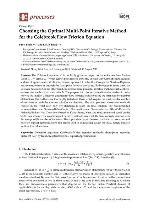 Pdf Choosing The Optimal Multi Point Iterative Method For The