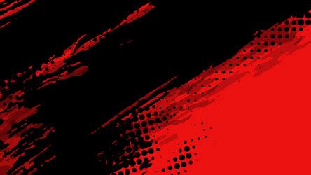 Dirty Red And Black Grunge Background Royalty Free Vector