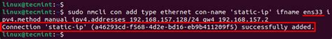 How To Configure Static Ip Address On Ubuntu