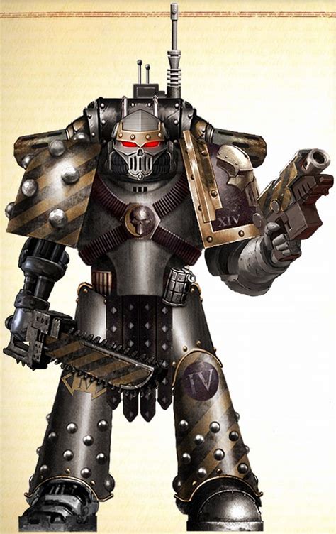 Wh30k Iron Warriors Tac Marine Sgt Mk Iii By Hammerthetank On