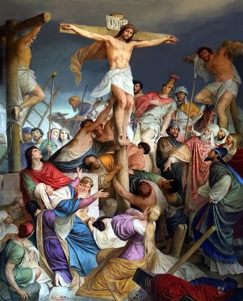 Crucifixion Of Jesus Christ Royalty Free Images