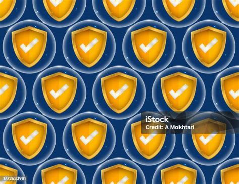 Repeating Shield Texture Stock Illustration Download Image Now