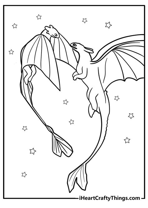 Free Printable Toothless And Light Fury Coloring Pages Free Printable Hq