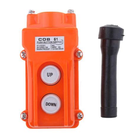 Promo COB61 For Hoist And Crane Pendant Control Station Push Button Switch UP Down Diskon 23