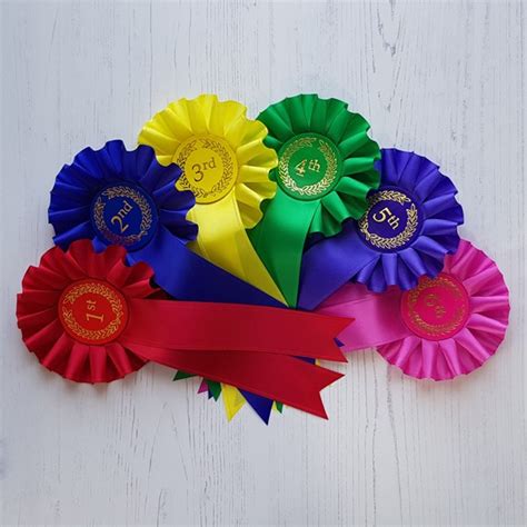 Stock Rosettes Prizes And Awards Accolade Rosettes