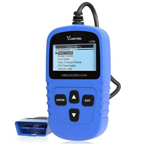 OBD2 Scanner, VDIAGTOOL VD10 Car Engine Fault Code Reader, CAN Diagnostic Scan Tool - Walmart.com