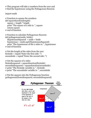 PythonPythagoreanTheorem PDF