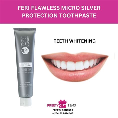 Preety T Items On Linkedin Feri Flawless Micro Silver Protection Toothpaste Is Designed To