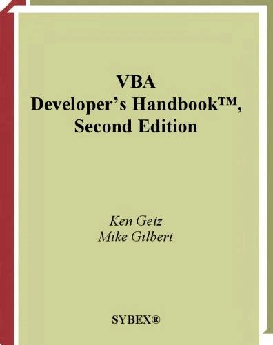 خرید و قیمت دانلود کتاب Vba Developers Handbook 2nd Edition ویرایش 2