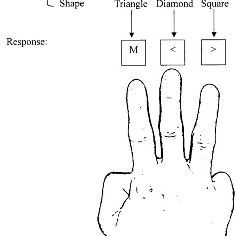 An Example Of The Stimulus Response S R Mappings Used In The Present