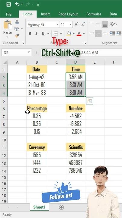 6 Keybord Shortcuts To Apply Formatting In Excel Tech Talkres টেক টকারস Micosoft Exceltips