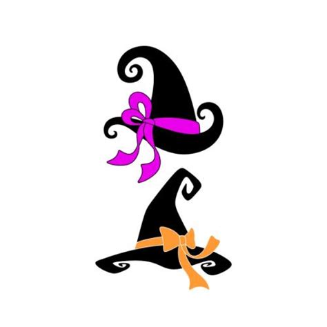 Witch Hat With Bow Cuttable Design Apex Designs And Fonts