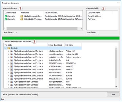 How To Delete Duplicate Contacts In Outlook 2010 Gmail Eclasopa