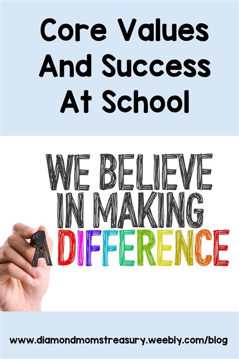 How Do Positive Core Values Help With Student Success Core Values