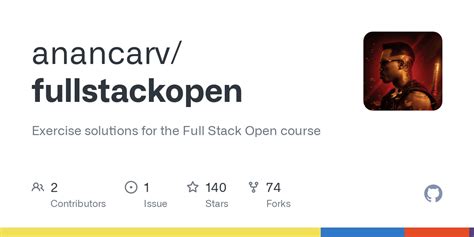 Github Anancarv Fullstackopen Exercise Solutions For The Full Stack Open Course