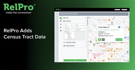 Relpro Adds Census Tract Data To Sales Intelligence Solution News