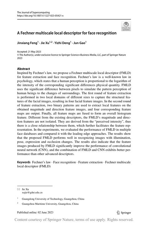 A Fechner Multiscale Local Descriptor For Face Recognition