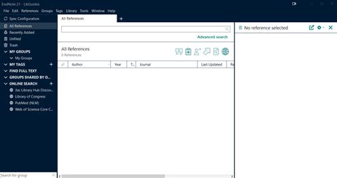 endnote library basics endnote 21 for windows subject and research
