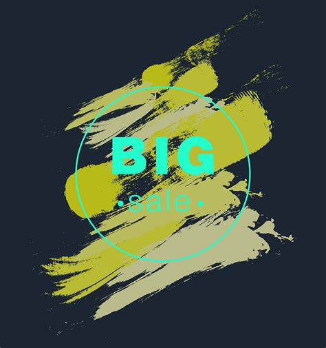 텍스트 장소 벡터와 수채화 배너 Eps Ai Uidownload