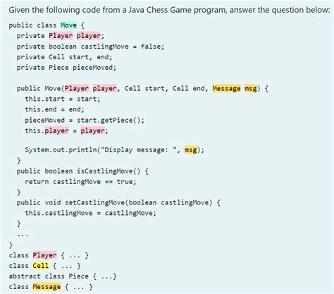 Solved A What Is The Kind Of Association Between Classes