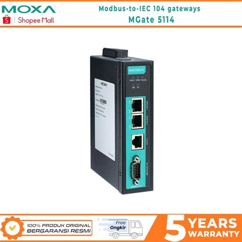 jual moxa mgate 5114 series 1 port modbus rtu ascii tcp iec 101 to iec