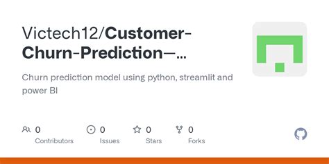 Github Victech12 Customer Churn Prediction With Streamlit Churn Prediction Model Using