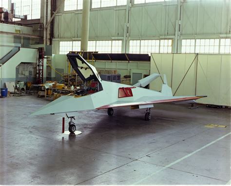 One Of The Two Have Blue Prototypes Sits In A Hangar At Lockheeds