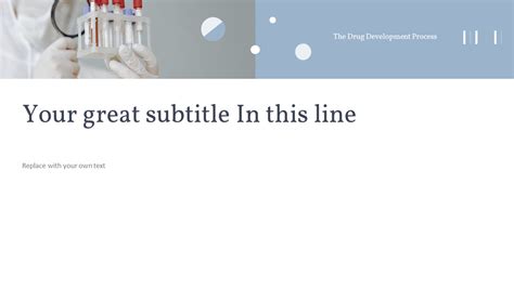 약물 개발 프로세스 Ppt 템플릿 무료 다운로드슬라이드