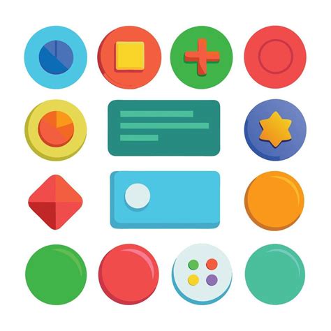 Web Button Collection Pack Vector Art At Vecteezy