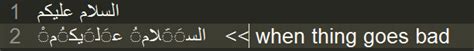 Sublimetext3 How To Input Arabic Vowels In Sublime Text 3 Stack