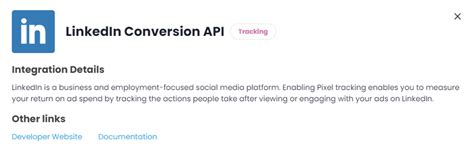 Linkedin Conversion Api Tickx