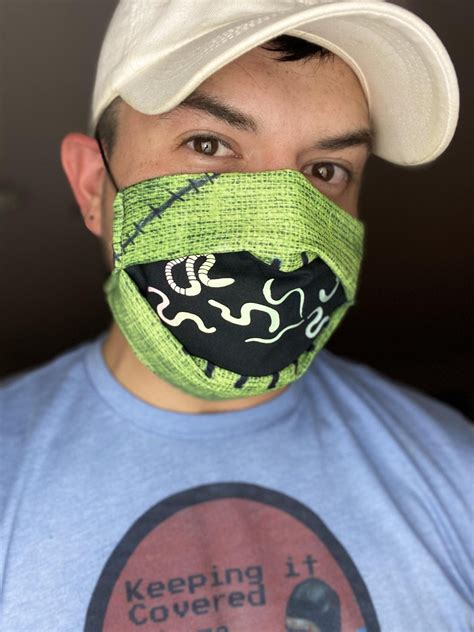 You Can Get A Glow In The Dark Oogie Boogie Face Mask And Its So Cool