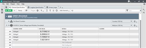 flexlogger voltage template ni community