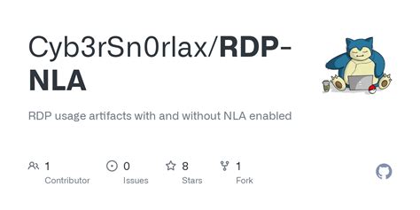 Github Cyb3rsn0rlaxrdp Nla Rdp Usage Artifacts With And Without Nla