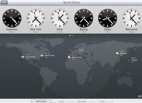 Ios 6 Clock