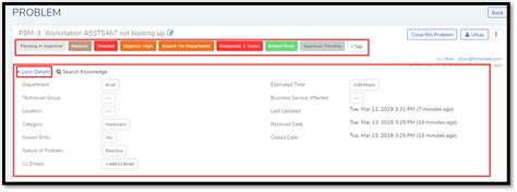 26 Working On A Problem — Motadata Itsm User Guide Documentation