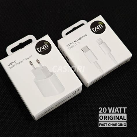 Jual CHARGER 20 WATT ADAPTOR 20W ORIGINAL FAST CHARGING Shopee Indonesia