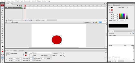 Animation In Adobe Flash How To Create Animation In Flash