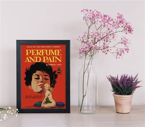 Lesbian Pulp Print Lesbian Poster Pulp Cover Art Lesbian Etsy