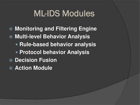 Ppt Multi Level Intrusion Detection System Ml Ids Powerpoint